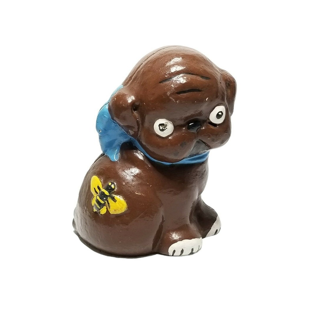 Antique Cast Iron Pug Dog Puppy Bank Hubley Grace Drayton - Etsy