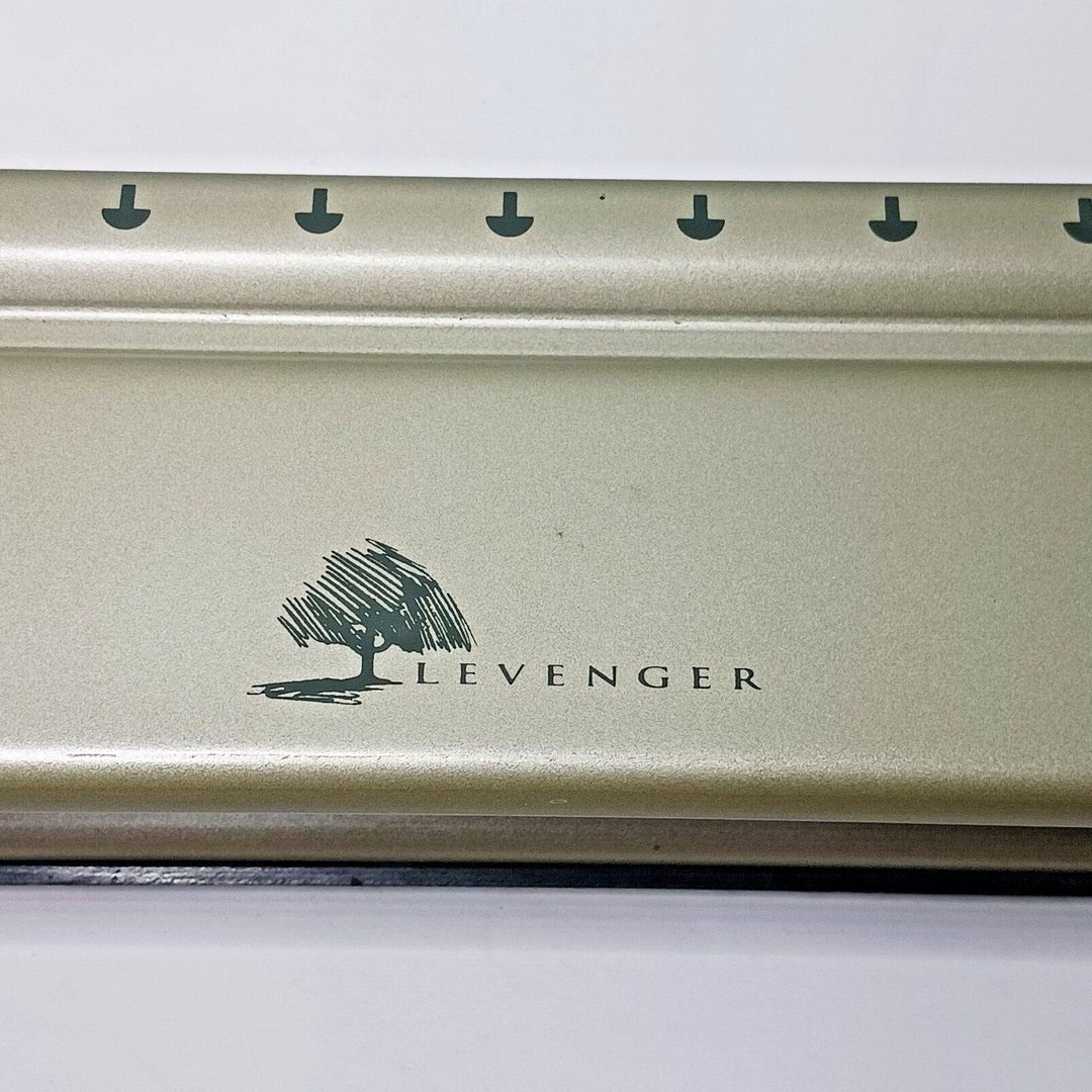 Levenger 11 Hole Punch Circa Adjustable Slide Desk Top Office Tested ...