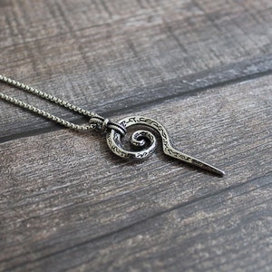 Titanium Viking Rune Necklace Men, Handmade Talisman Necklace ...