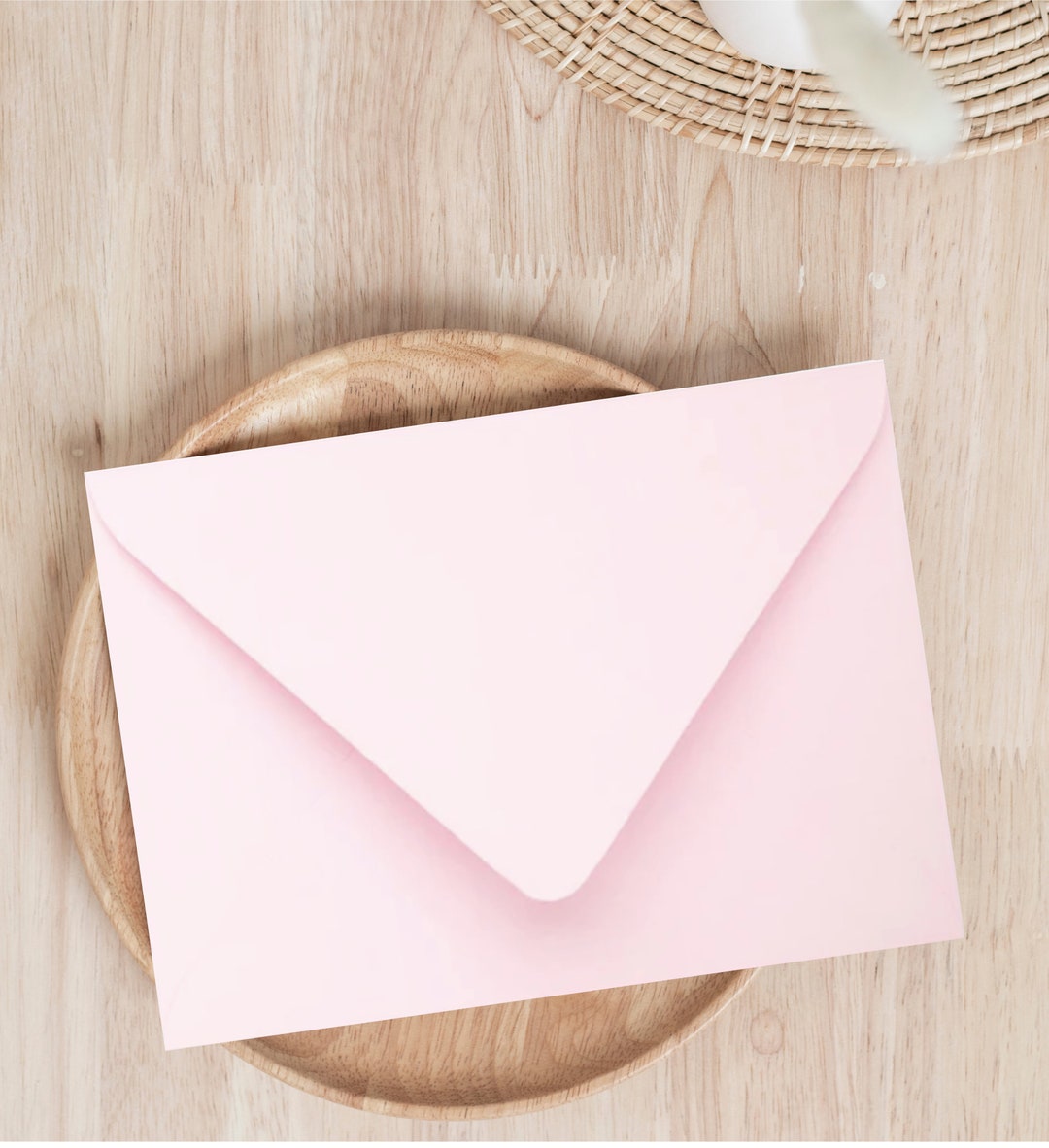 Pack of 10 A7 Envelopes Pastel Pink Invitations Greeting Cards - Etsy