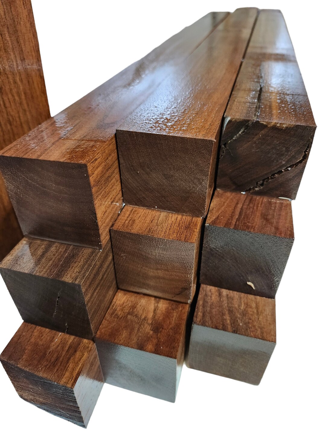 Rustic Black Walnut 2x2 Boards - Etsy