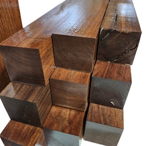 Rustic Black Walnut 2x2 Boards - Etsy