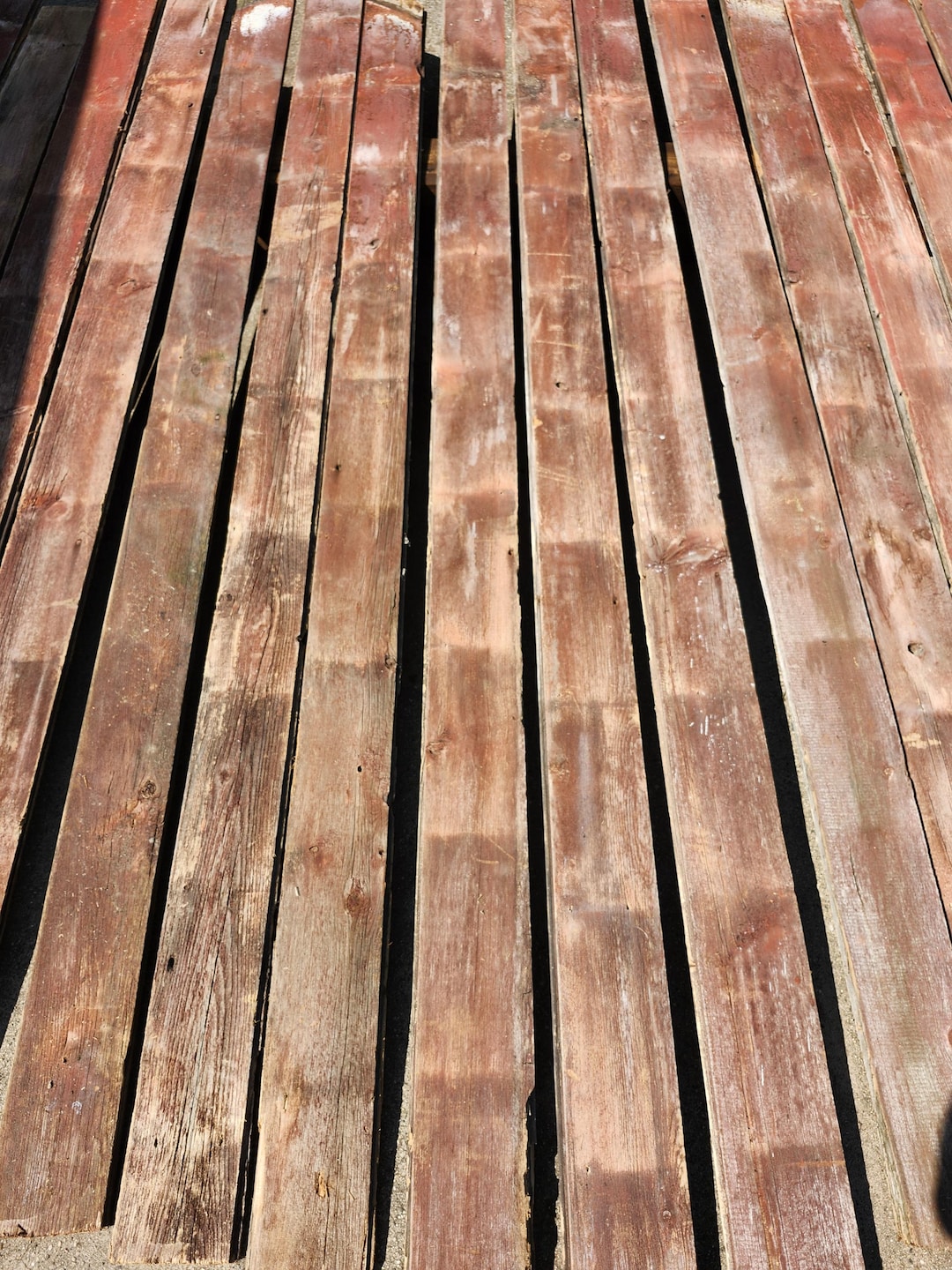 Reclaimed Barnwood 8 Piece Set - 36" Long X 5" Wide - Kiln Dried ...