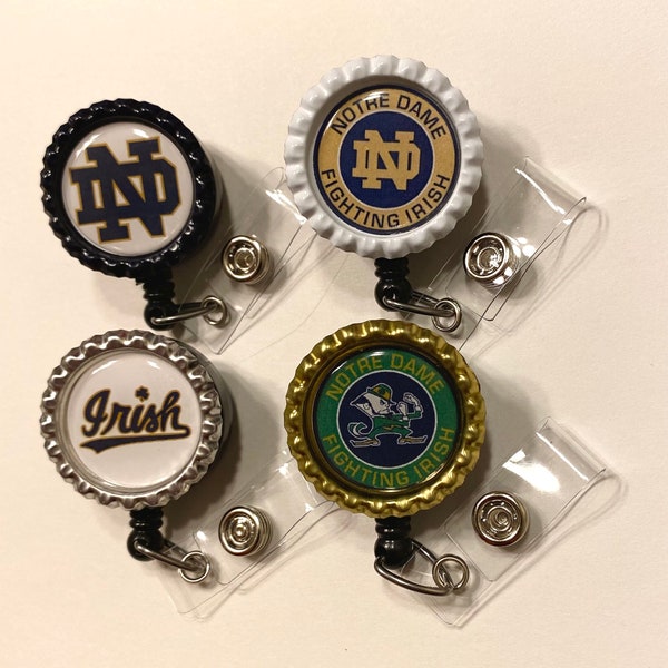 Notre Dame Reel Badge - Etsy