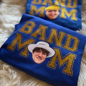 Band Mom Dad, Custom Band Shirt, Photo Shirt, Drumline, Team Gear ...