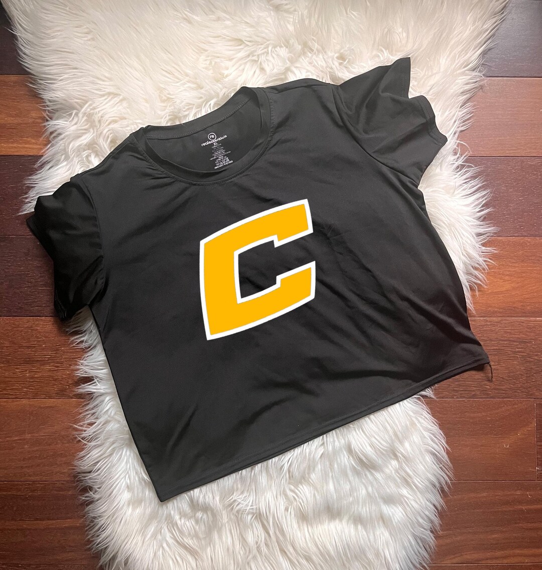 Cropped Canes Shirt, Women's Logo Tee, Cute Fan Gear, Fashionable Fan ...