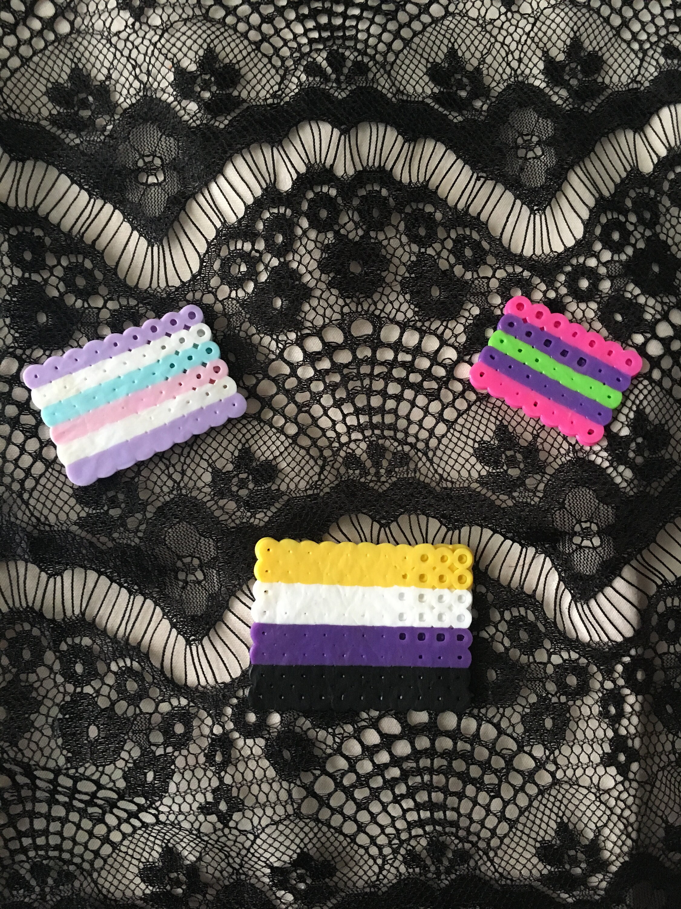 Perler Flag - Etsy