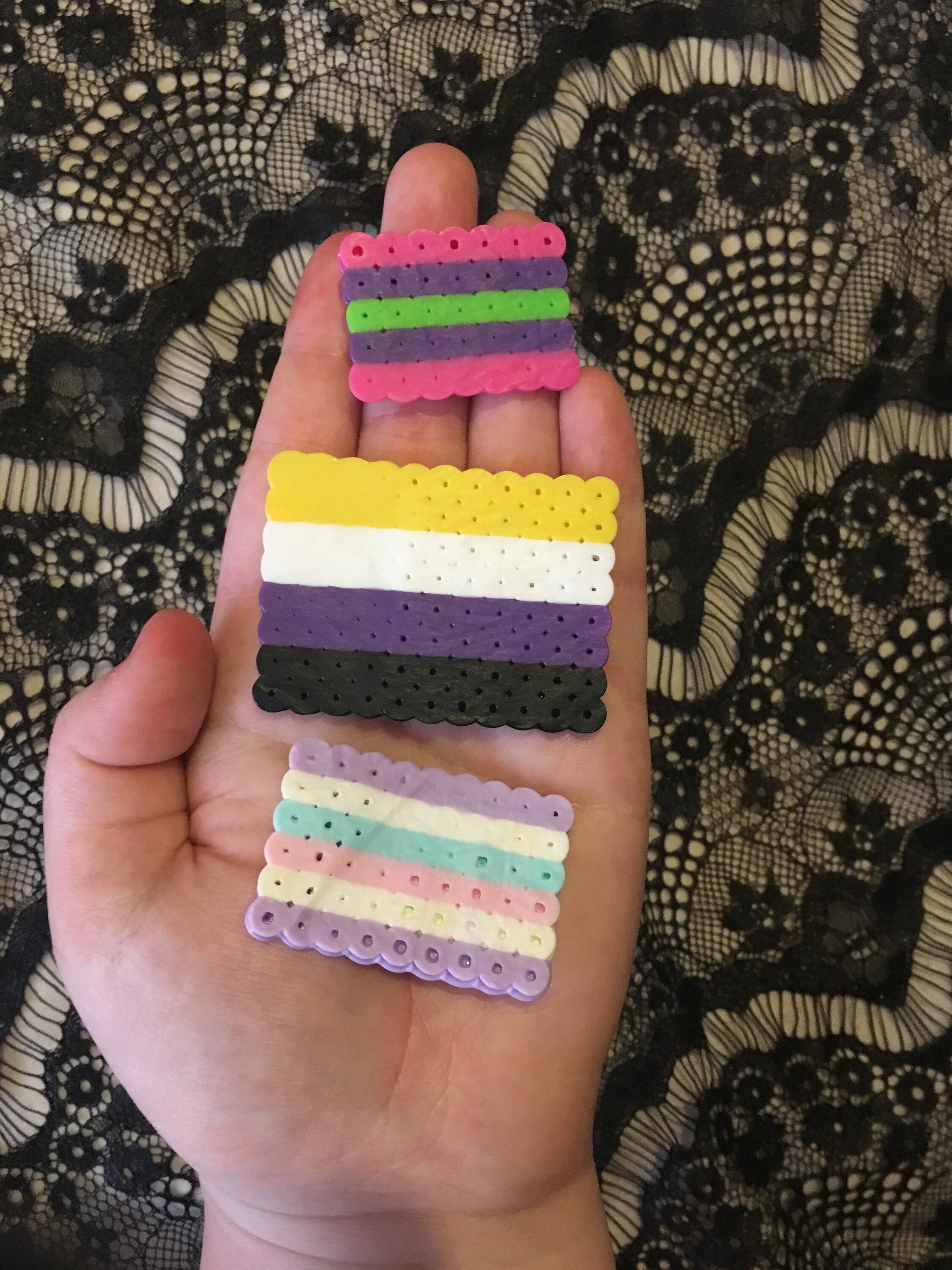 Perler Flag - Etsy
