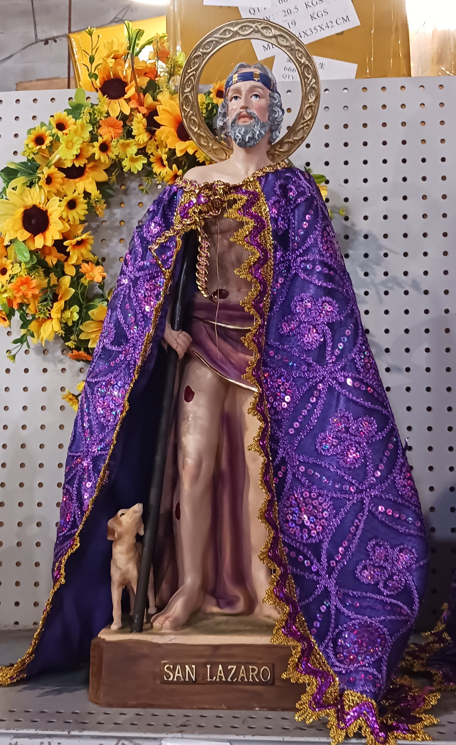 San Lazaro Statue - Etsy