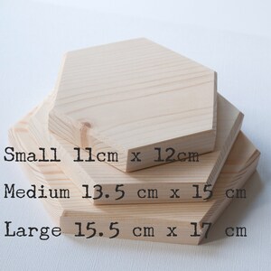 Hexagon Wood Jewellery Displays, Shop Display Jewellery, White Wood ...