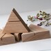 Oak Triangle Place Card Holder Oak Picture Holders Oak Table - Etsy