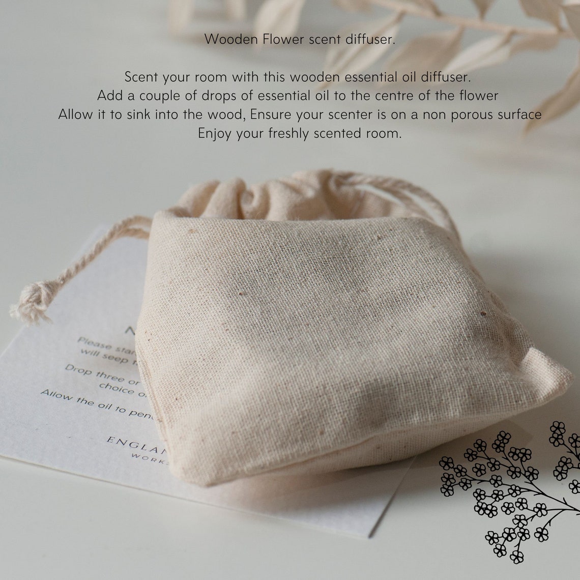 Clover Wooden Oil Diffuser Clover Wood Room Scenter Air - Etsy UK