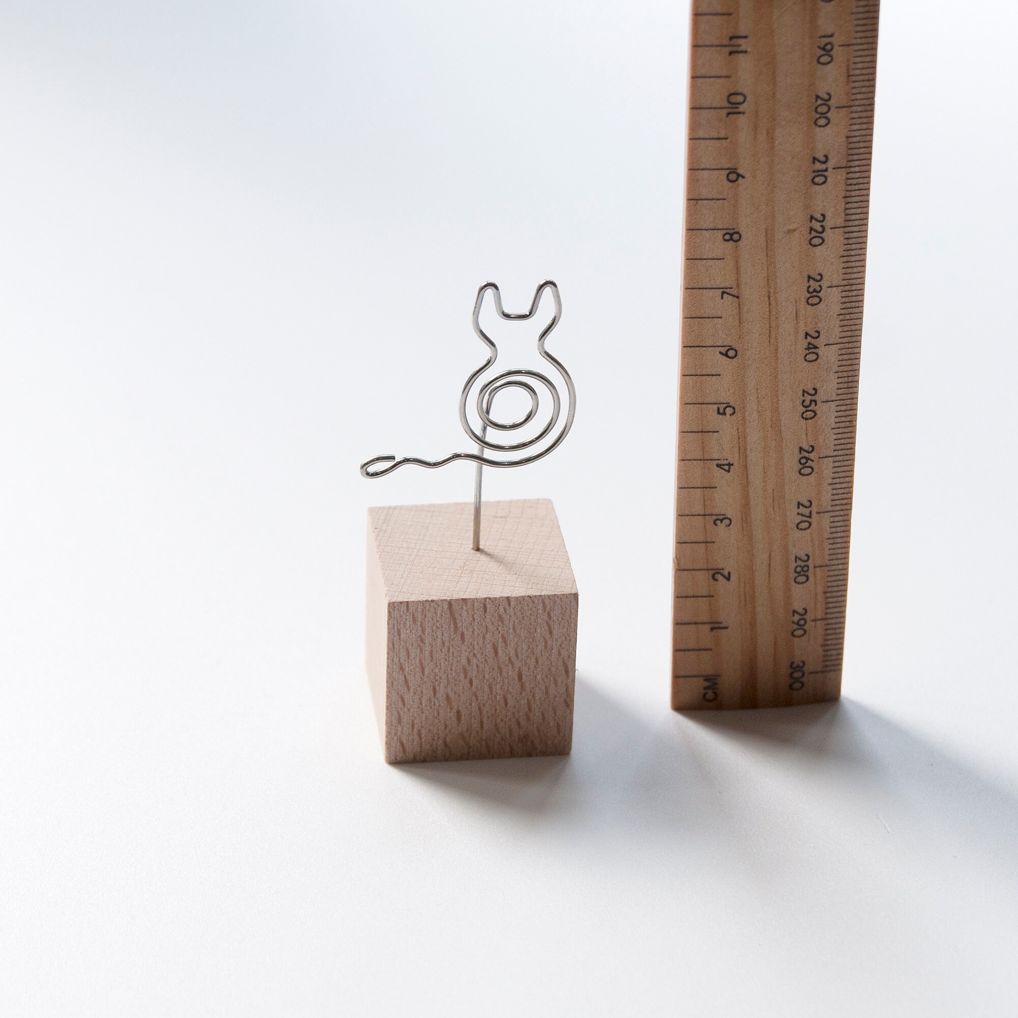 Cat Note Holder Wooden Note Holder Cute Cat Photo Holder - Etsy