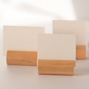 Pricing Block Wood, Light Wood Price Holder, Pricing Blocks Wooden ...