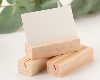Pricing Block Wood, Light Wood Price Holder, Pricing Blocks Wooden ...