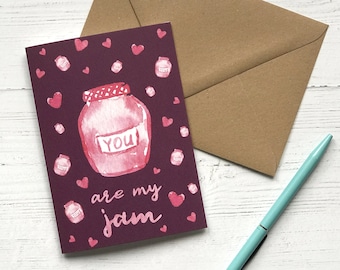 Darling Anime Love Card Anime Card Kawaii Love Card Heart - Etsy