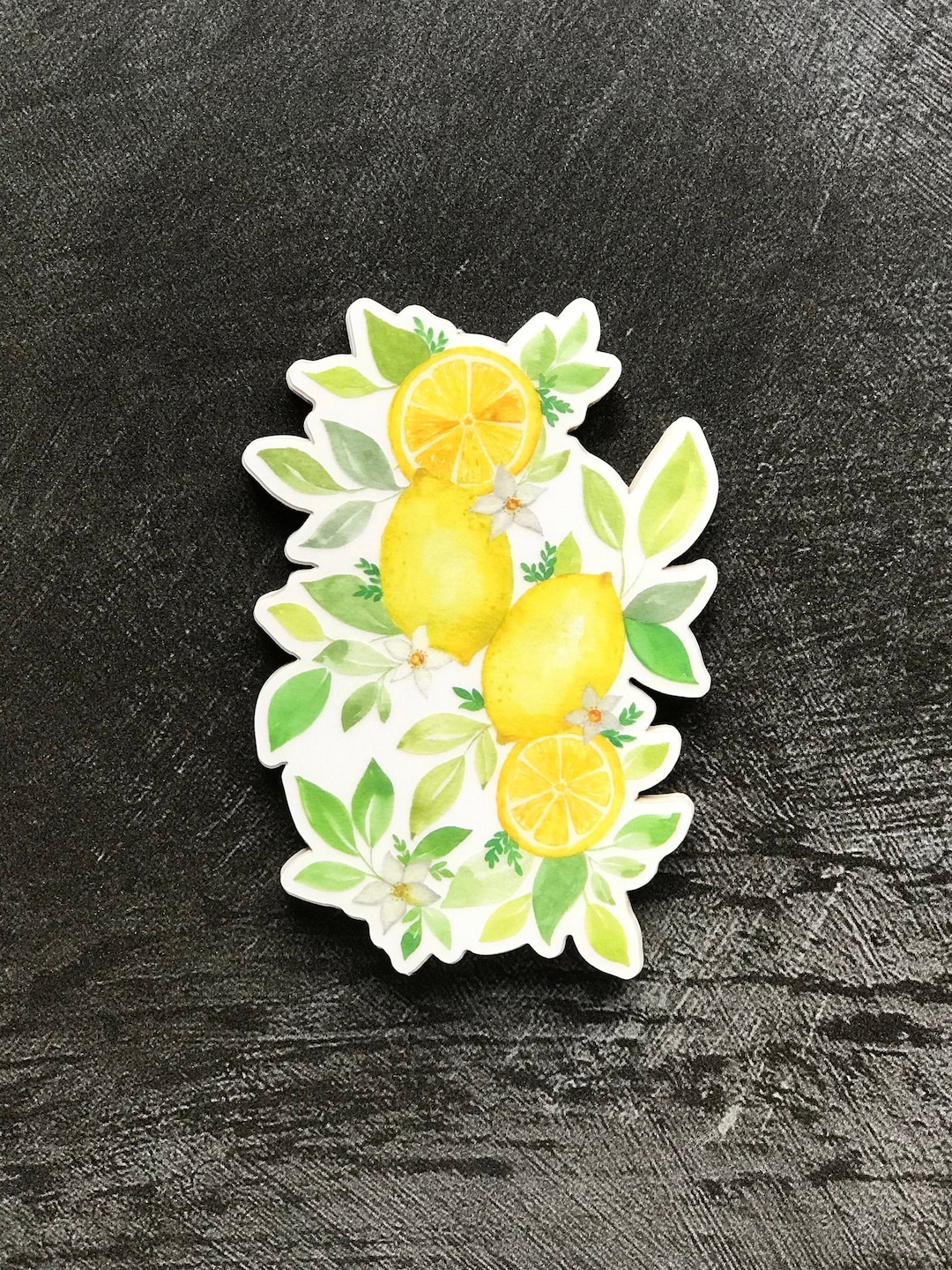 Lemon Sticker - Transparent Sticker - Etsy