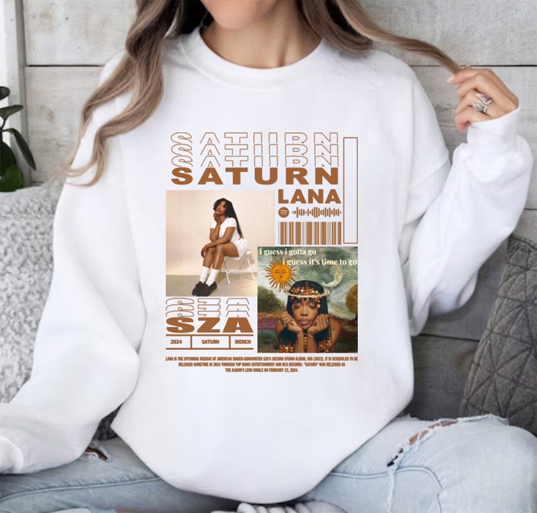 SZA Shirt, SZA Saturn Shirt, Sza Lana Album Shirt, Singer SZA Lana ...