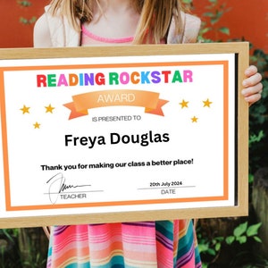 Classroom Awards, End of Year Awards, Student Awards, Printable Student ...