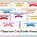 Classroom Awards, End of Year Awards, Student Awards, Printable Student ...