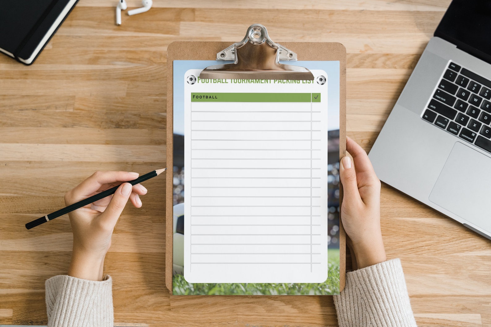 Football Tournament Packing List Printable, Sports Packing List ...