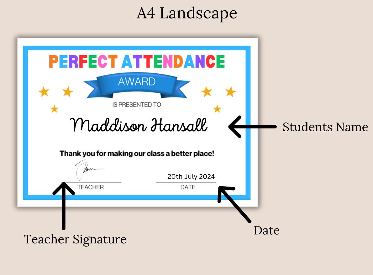 Classroom Awards, End of Year Awards, Student Awards, Printable Student ...