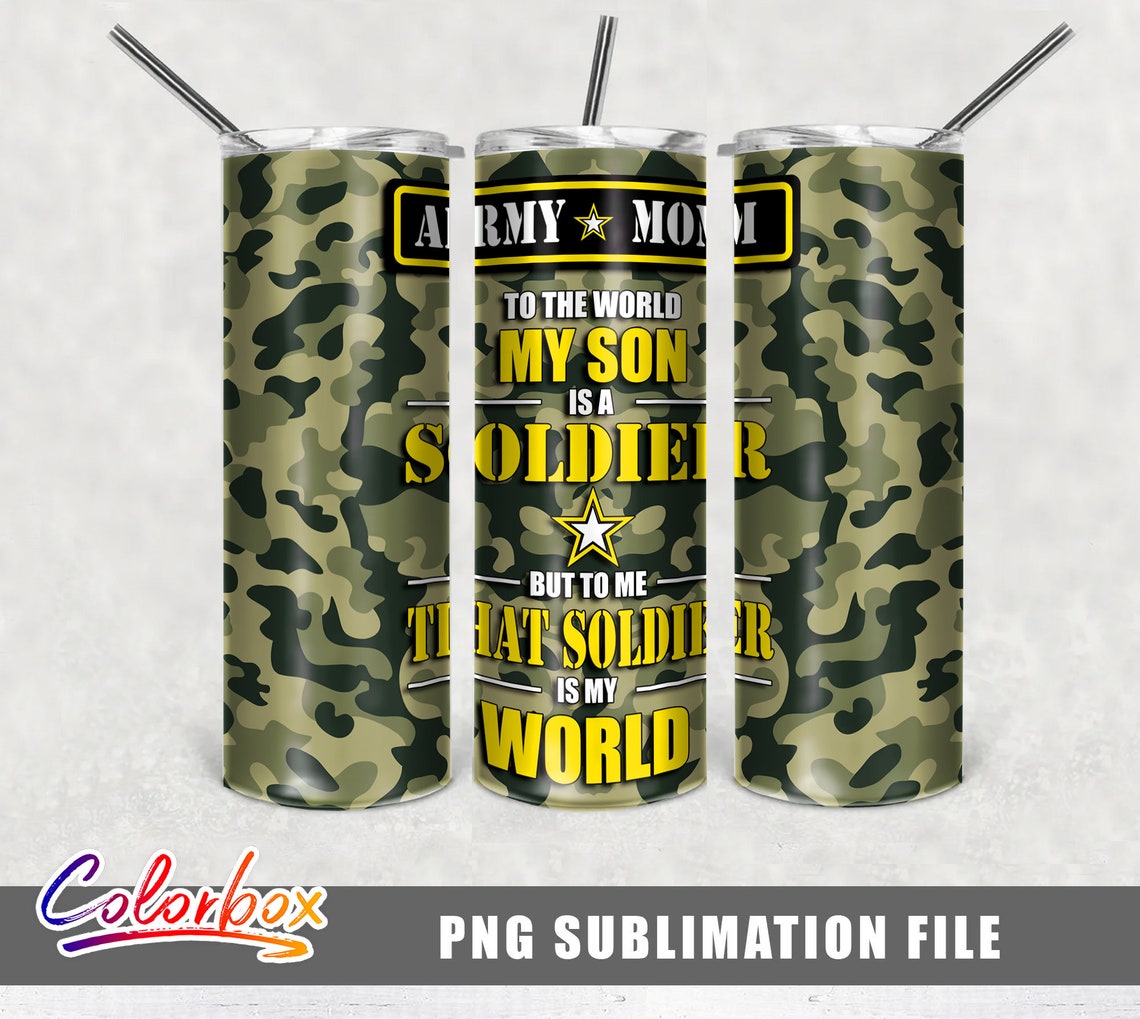 Army Mom Sublimation Designs Downloads Proud Army Mom Clipart - Etsy