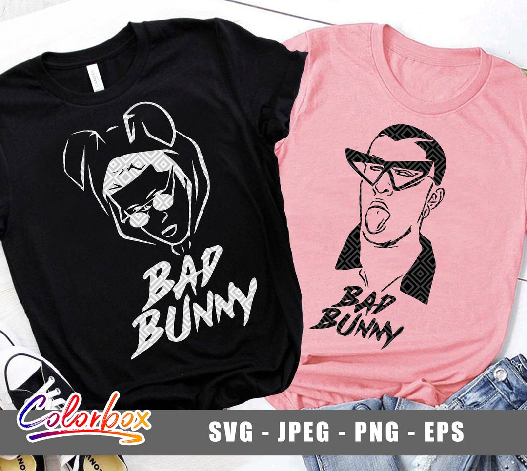Bad Bunny Svg , Bad Bunny Png, Bad Bunny Clipart, Bad Bunny Silhouette ...