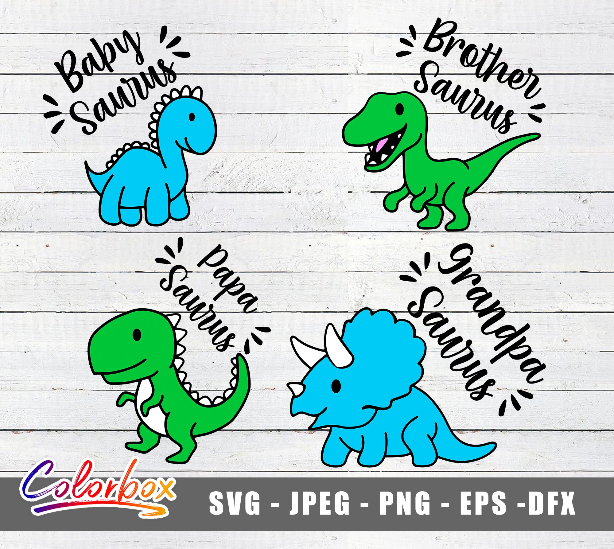 Papa Saurus Svg Brother Saurus Svg Baby Saurus Svg Grandpa - Etsy