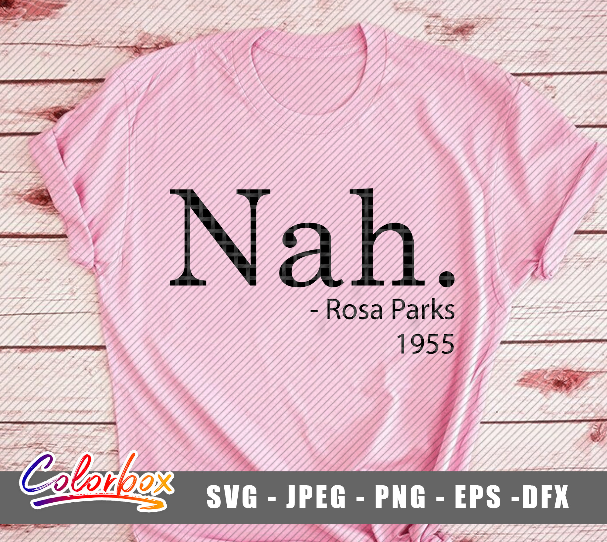 Nah Rosa Parks 1955 Svg Black History Black History Month | Etsy
