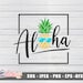 Aloha SVG, Pineapple SVG, Pineapple Sunglasses SVG, Hawaii Svg, Aloha ...