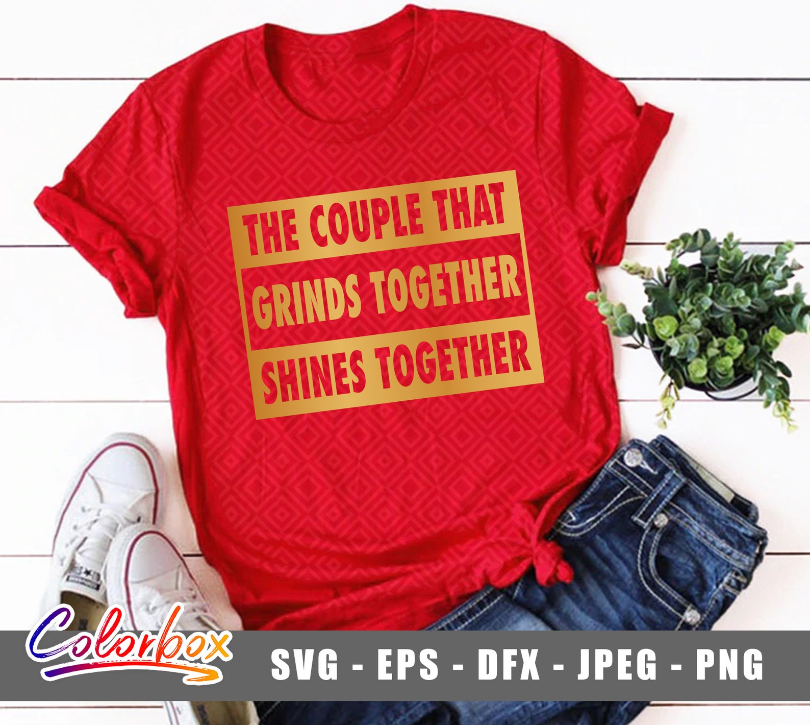The Couple That Grinds Together Shine Together Svg Couples - Etsy