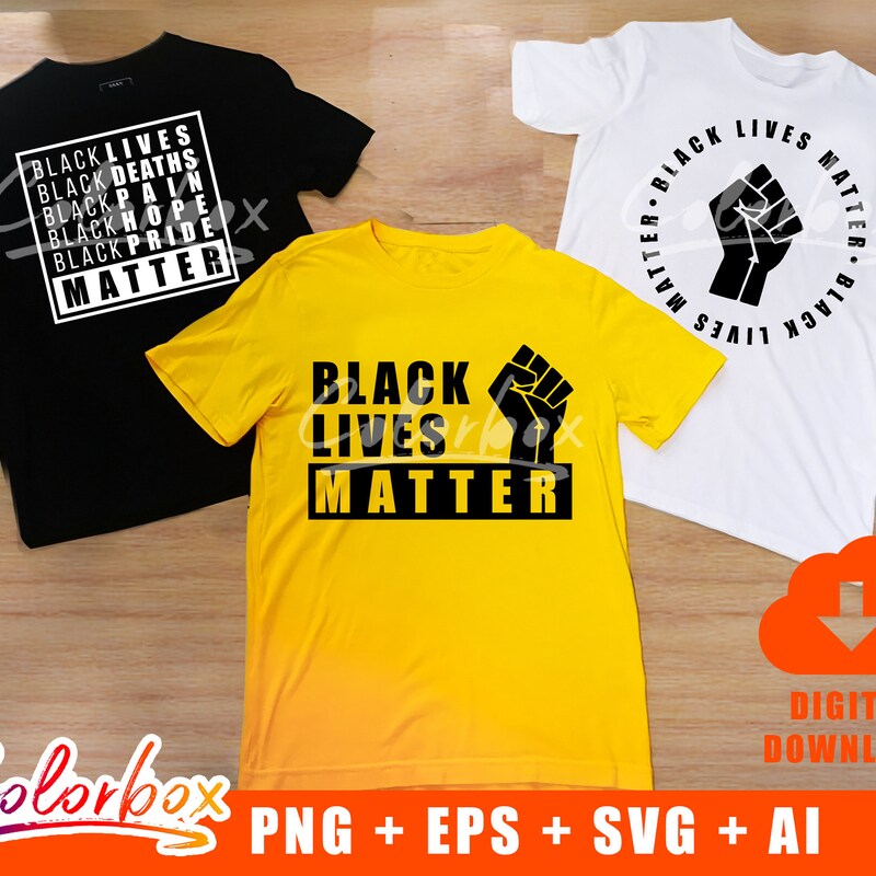 Black Lives Matter Svg - Etsy