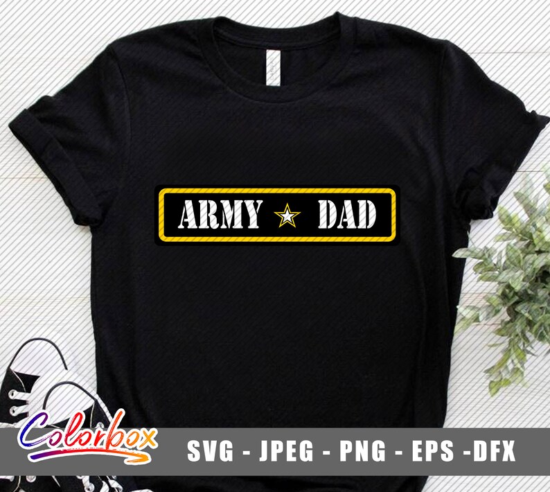 Army Dad Svg File Proud Army Dad Proud Military Dad Army - Etsy