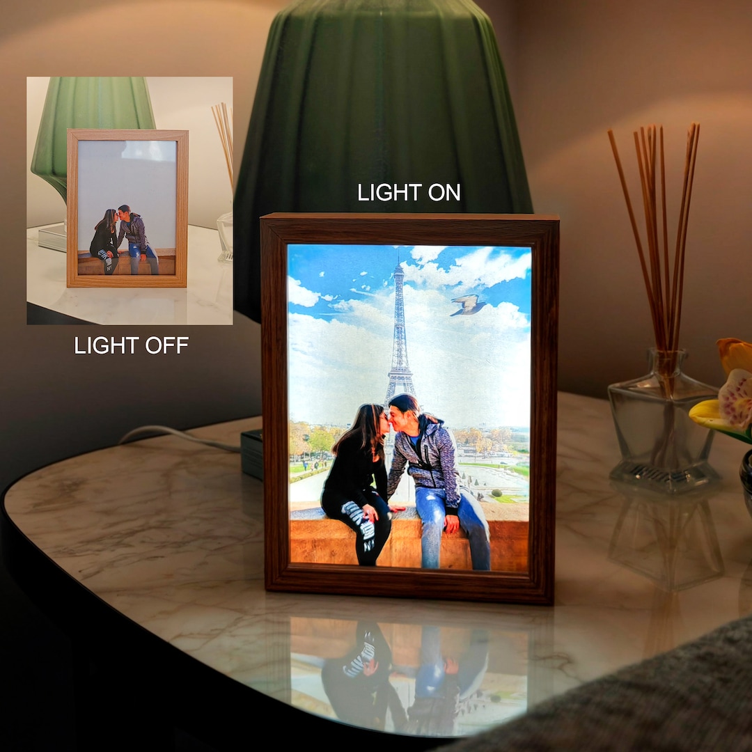 Custom Wall Art Frame Light, Personalized Light Art Painting, the ...