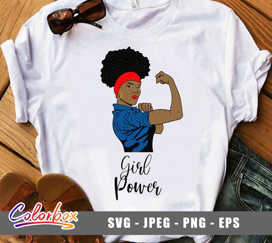 Black Woman Svg, Rosie Riveter Svg, Black Lives Matters Svg, Afro Svg ...