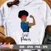 Black Woman Svg, Rosie Riveter Svg, Black Lives Matters Svg, Afro Svg ...
