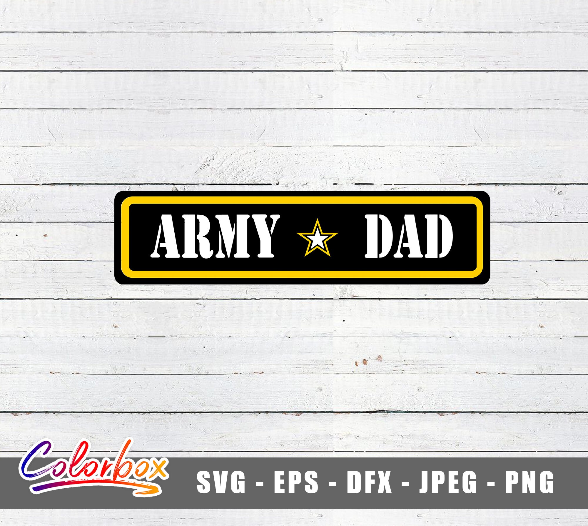 Army Dad Svg File Proud Army Dad Proud Military Dad | Etsy