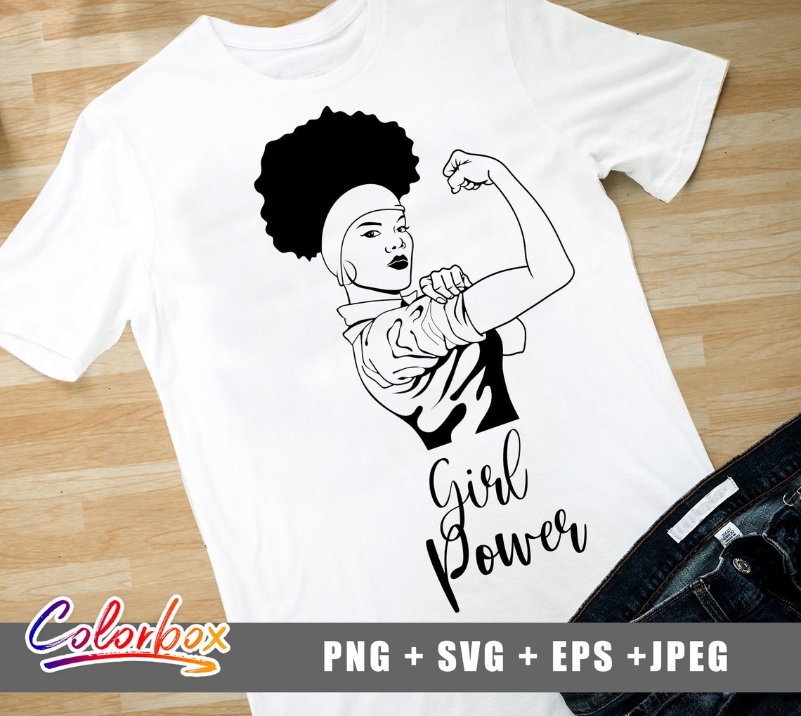 Black Woman Svg Rosie Riveter Svg Black Lives Matters Svg - Etsy