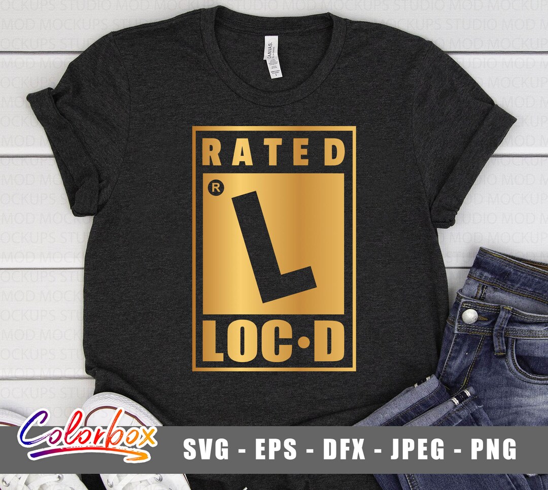 Rated L Loc D Svg, Locs Svg, It's the Locs for Me Svg, Dreadlocks Svg ...