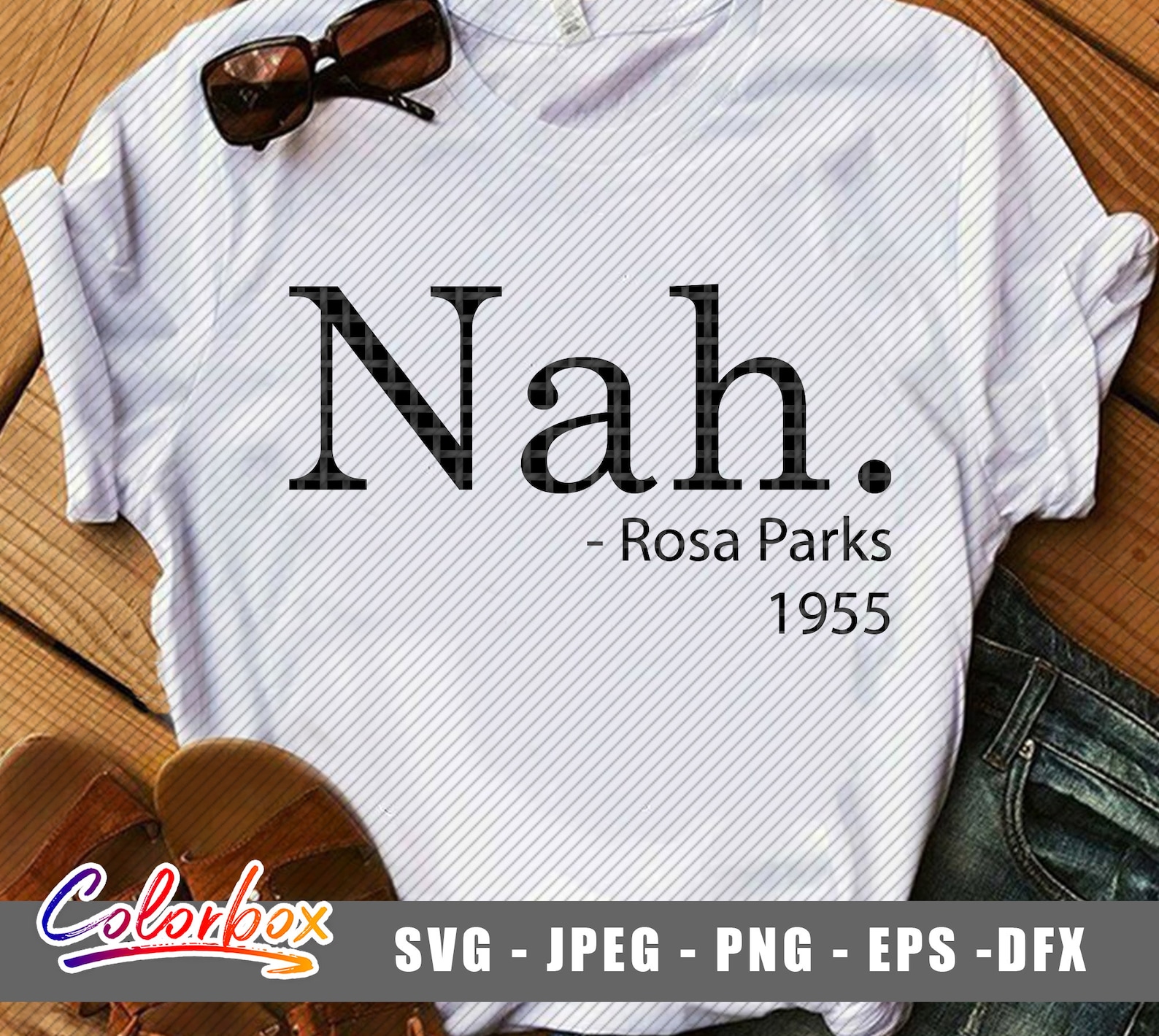Nah Rosa Parks 1955 Svg Black History Black History Month - Etsy