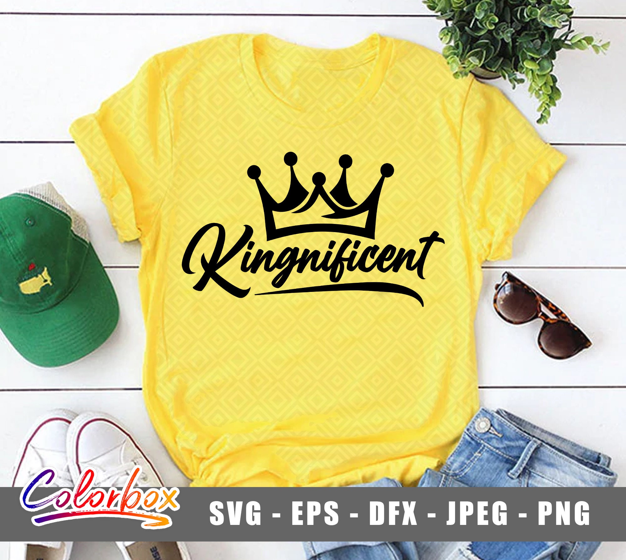 Kingnificent SVG King Drippin Svg King SVG Black King Svg | Etsy