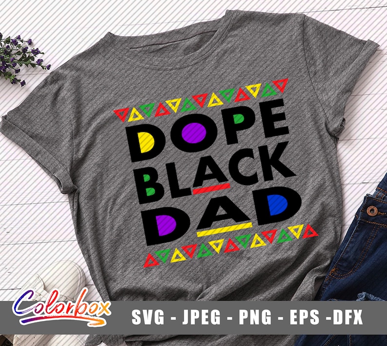 Dope Black Dad Svg Papa Svg Dad Svg Father's Day Svg - Etsy