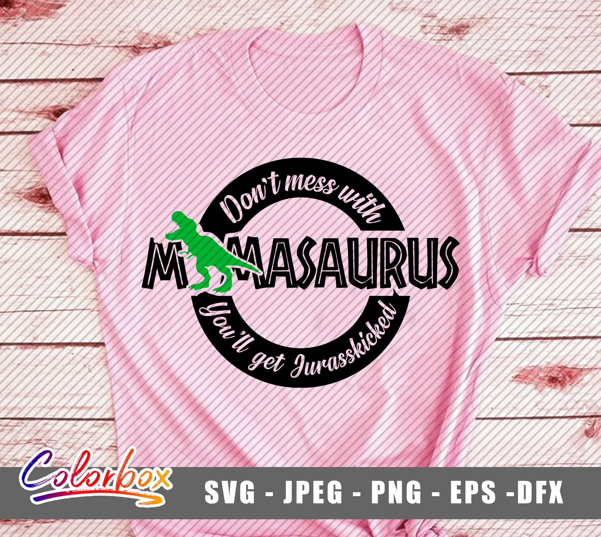 Mamasaurus Svg Jurasskicked Svg Dinosaur Svg Peek a Boo | Etsy
