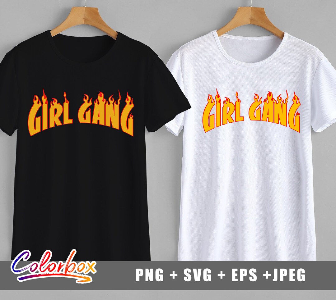 Girl Gang Svg, Girl Gang SVG, PNG, DXF Silhouette Cameo and Cricut ...