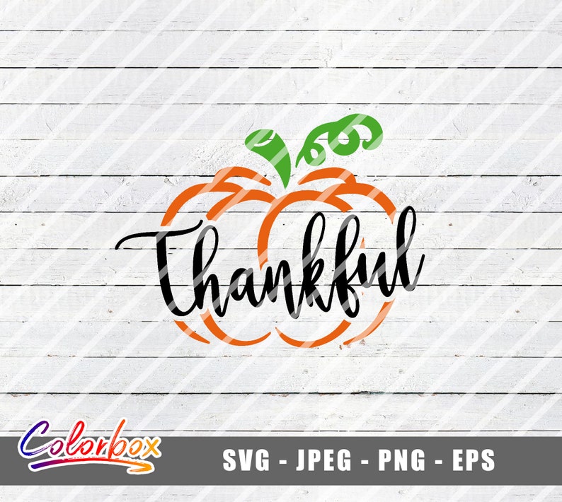 Thankful Svg Pumpkin Svg Thanksgiving SVG Pumpkin Svg - Etsy