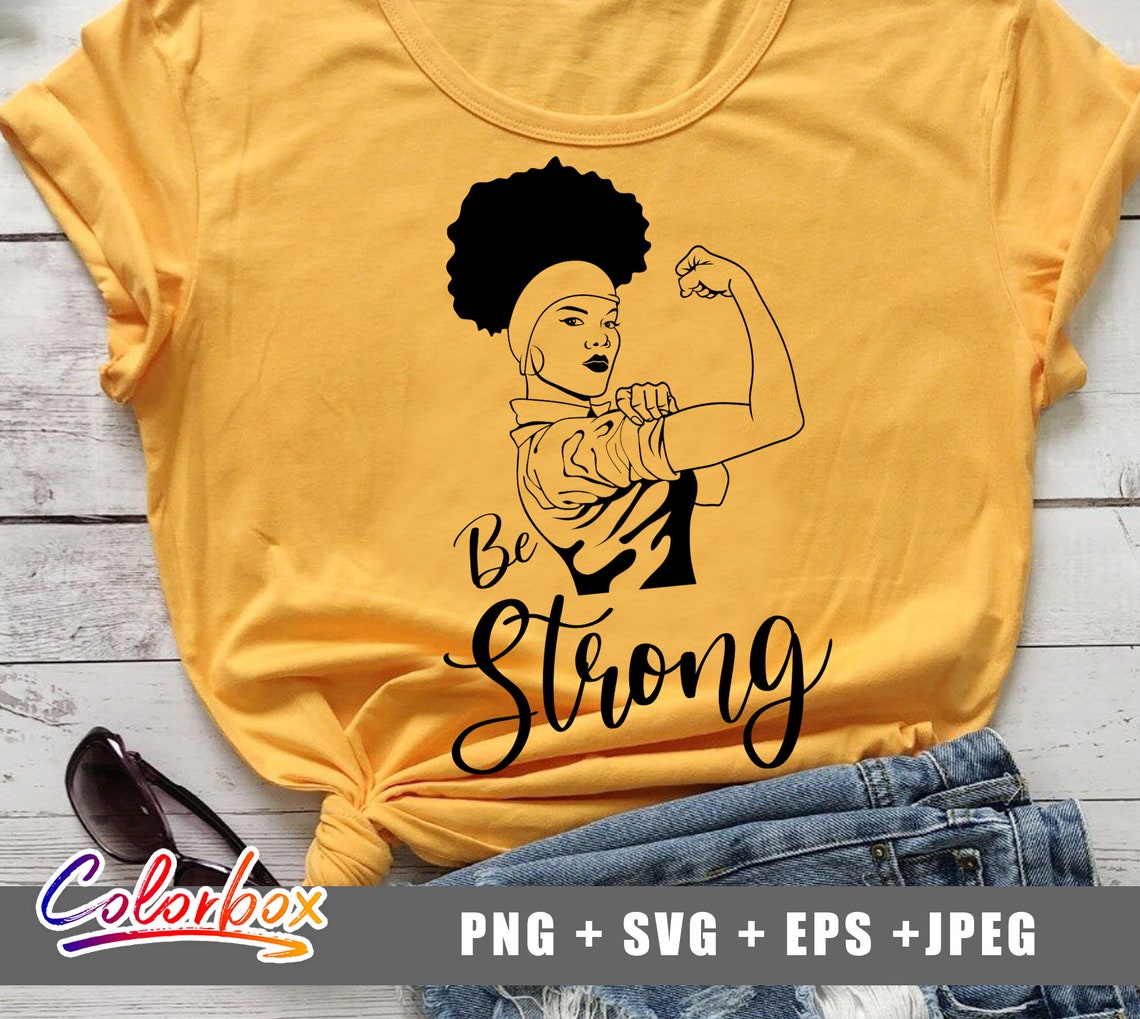 Black Woman Svg Rosie Riveter Svg Black Lives Matters Svg - Etsy
