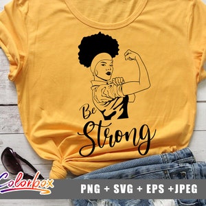 Black Woman Svg, Rosie Riveter Svg, Black Lives Matters Svg, Afro Svg ...