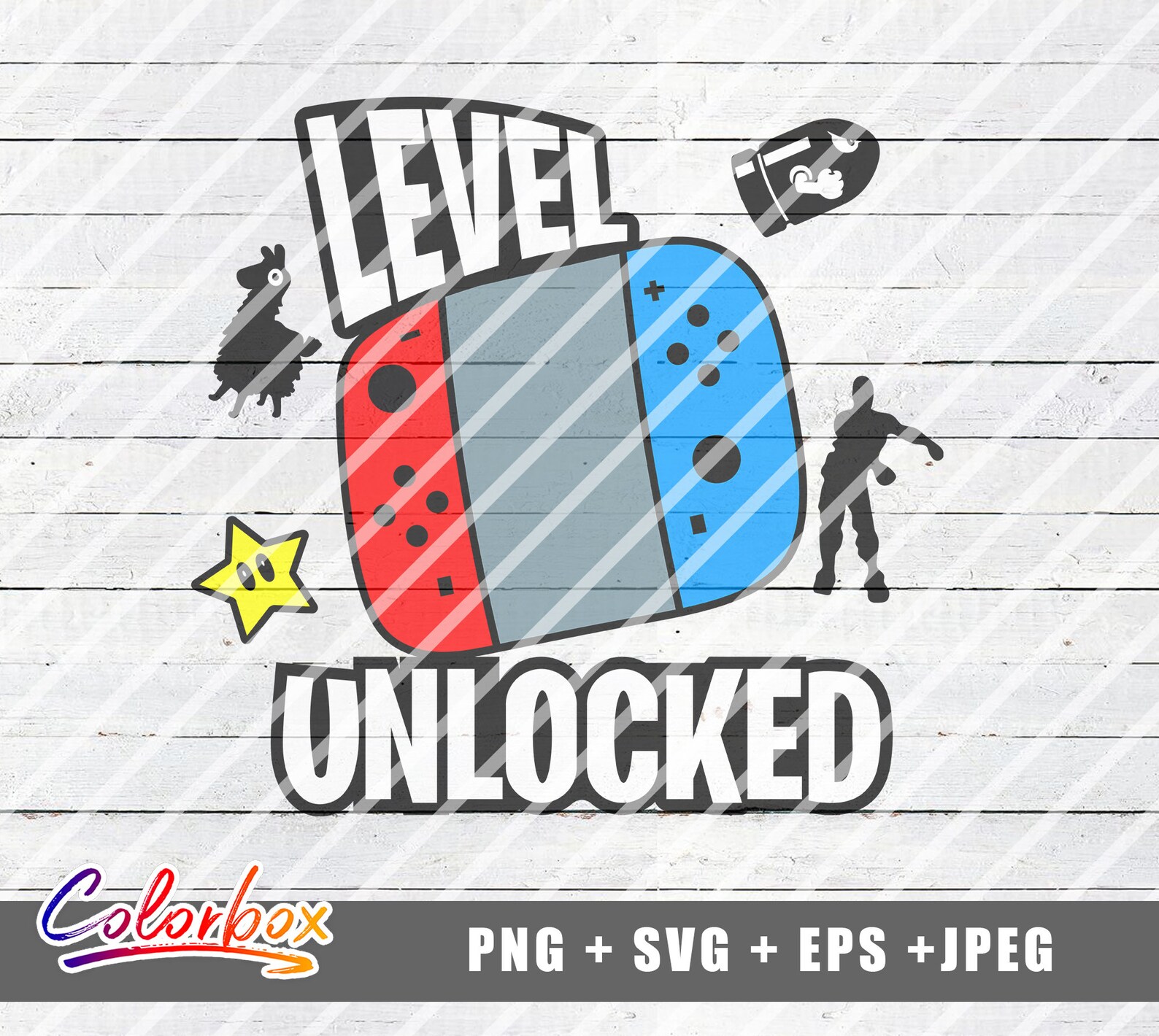 Birthday party Svg nintendo switch level unlocked svg | Etsy