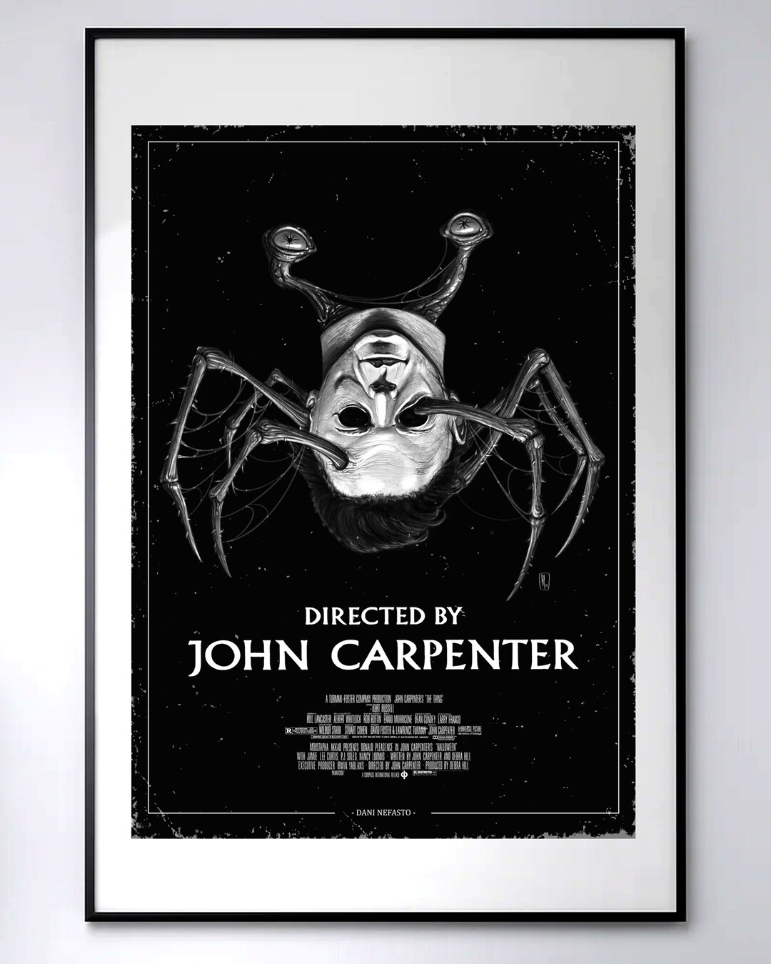 Poster John Carpenter, the Master of Horror - Etsy